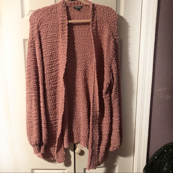 wild fable | Sweaters | Wild Fable Pink Popcorn Blush Open Front ...